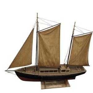 Wooden Ketch Model with Stand: 180 x 150 x 40 cm - Boats & Yachts ...