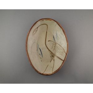 Michael Cardew Hand-Painted Oval Dish from Wenford Bridge - Zother ...