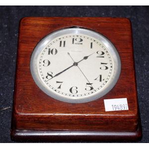 Longines Desk Clock in Wooden Case - Clocks - Zother - Horology (Clocks ...