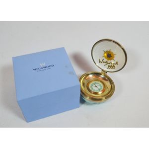 Wedgwood 'Hidden Treasures' Greenwich Desk Clock - Wedgwood - Ceramics