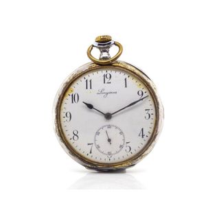 Longines Silver Fob Watch with Grand Prix Marking - Watches - Wrist ...