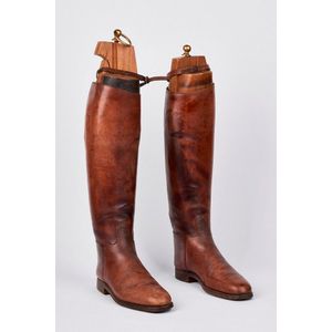 Leather Riding Boots with Wooden Lasts - Footwear - Costume & Dressing ...