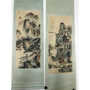 Chinese painted scrolls - price guide and values