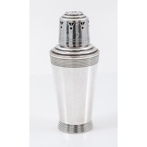 Keith Murray Silver Plate Sugar Sifter - Wedgwood - Ceramics