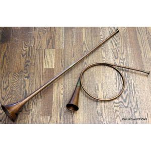 Antique and vintage coaching and post horns - price guide and values