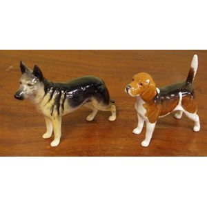 Beswick (England) dog figurines - price guide and values
