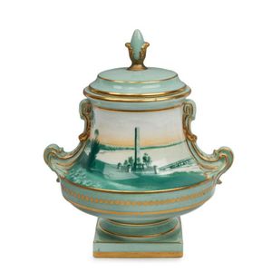 Rare Royal Doulton 'Botany Bay' Urn with Captain Cook's Obelisk - Royal ...