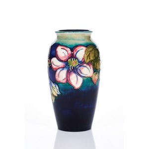 Moorcroft Clematis Vase, 1947 - Moorcroft - Ceramics