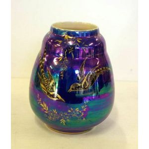 Lustre Vase by Crown Devon Fieldings, 20cm - Crown Devon - Ceramics