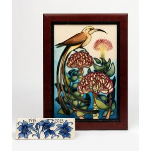Moorcroft Pottery (England) plaques - price guide and values