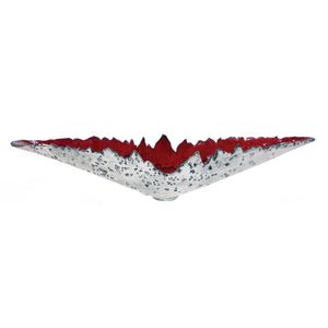 Inverted Volcano (Red) by Len Castle - Castle, Len - Ceramics