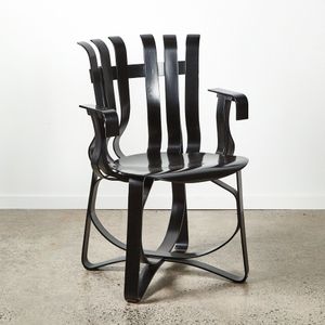 Frank Gehry 'Hat Trick' Chair - Sculptural Ribbon Form - United States ...