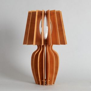 Geometric Wooden Lamp - Lamps - Table & Desk - Lighting