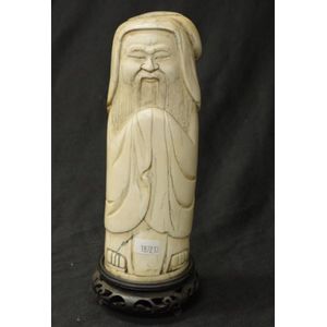 Carved Chinese ivory human figures - price guide and values