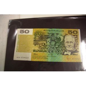 Collectable Australian bank notes - price guide and values