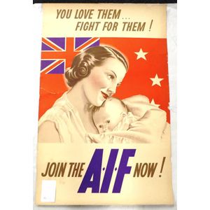 Join the AIF Now: Fight for Those You Love - Prints - Posters - Art