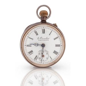 Gunmetal open-face fob watch by E. Coomber, circa 1910 - Watches ...