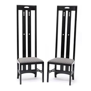 Pair of High Back 'Ingram' Chairs by Cassina - European - Furniture ...