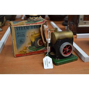 Vintage Minor Steam Engine in Original Box - Steam and Scratch Built ...