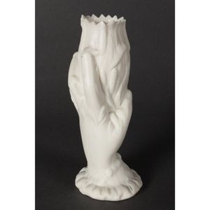 Unmarked 19th century parian ware vases, plaques and sundries - price ...