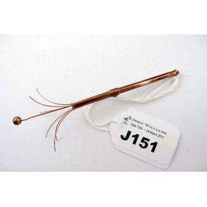 Vintage silver and gold cocktail swizzle sticks - price guide and values