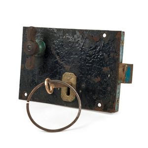 1852 Pentridge Prison Cell Door Lock with Key - Structural - Door ...
