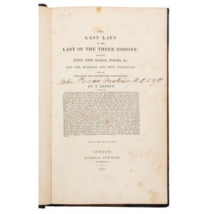 Last Day of Dibden (1833) - Historical Documents - Printed & Written ...