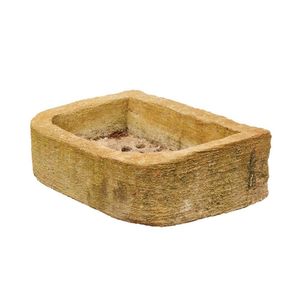 Antique Cotswolds Stone Rectangular Garden Trough - 27x79x53 cm ...