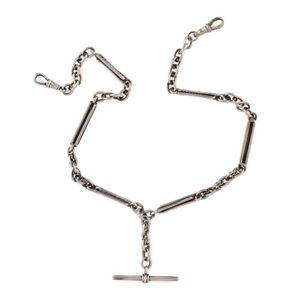 Colonial Australian Silver Albert Fob Chain, 19th Century - Necklace ...