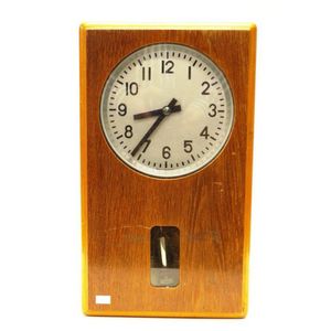 Moser-Baer Swiss Electric Master Clock (40cm x 23cm) - European - Glass