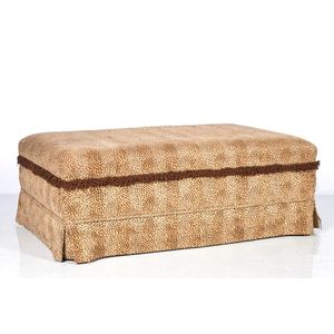Large Rectangular Ottoman: 124x77x45 cm, Stylish and Functional Design ...