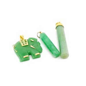 Jade Trio: Three Beautiful Pendants - Pendants/Lockets - Jewellery