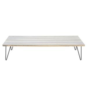 Diesel Creative Overdyed Coffee Table with Black Metal Legs - European ...