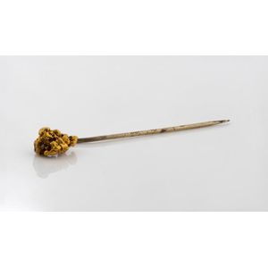 Gold Miner's Stickpin with Nugget Specimen, 19th Century - Stick, Hat ...