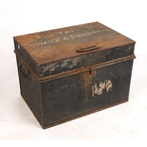 19th Century Tait's Personal Strong Box - Trunks & Chests - Furniture