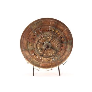 French Astrolabe and Zodiac Dial, 20th Century Rare Collectible - Nautical Equipment - Office ...