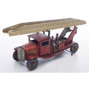 Toy and model fire engines, various makers - price guide and values