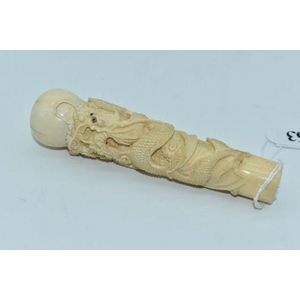 Carved Chinese ivory human figures - price guide and values