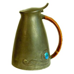 Early 1900s Tudric brand pewter ware made for Liberty & Co of London ...