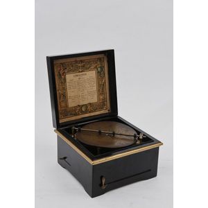 Symphonion (England) musical boxes and cabinets - price guide and values