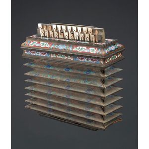 19th century French flutina (early accordian) - price guide and values