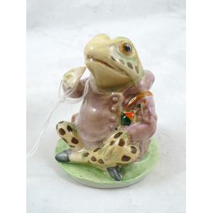 Gold Mark Beswick Frog: Mr. Jeremy Fisher - Beswick - Ceramics