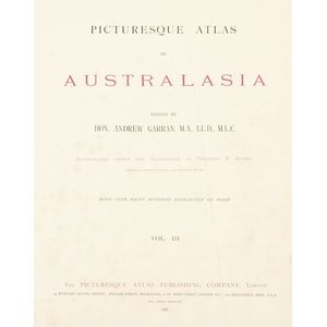 Books, the Picturesque Atlas of Australasia - price guide and values