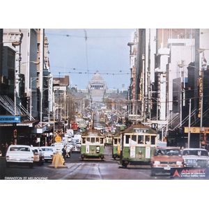 Posters advertising Ansett, Ansett-ANA and Australian National Airways ...