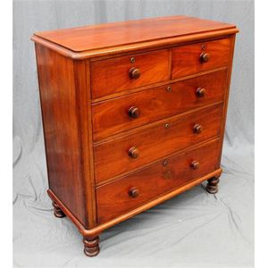Antique Cedar Chest with Five Drawers - Chests of Drawers - Furniture