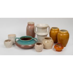 Assorted Melrose Ware Pottery Vases: Rare Colors and Unique Designs ...