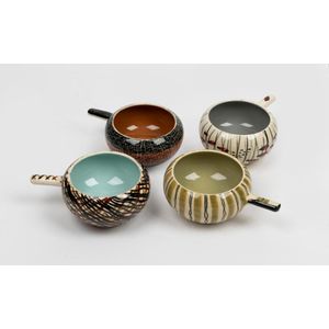 Set of Four Martin Boyd Pottery Ramekins with Unique Design - Boyd ...