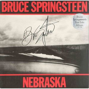 Autographed 1982 Bruce Springsteen 'Nebraska' album, signed on cover ...