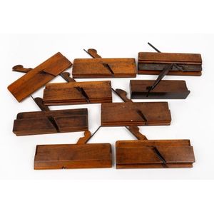 Assorted 19th Century Antique Wood Planes Collection - Tools ...