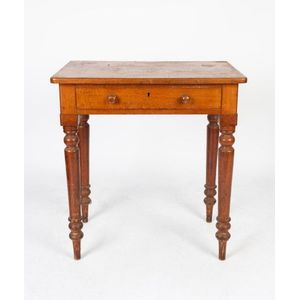 Australian Silky Oak One Drawer Occasional Table, 19th Century - Tables ...